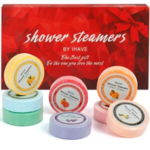 Shower Steamers Aromatherapy, 8 Pack Shower Bombs Birthday Gifts for Women