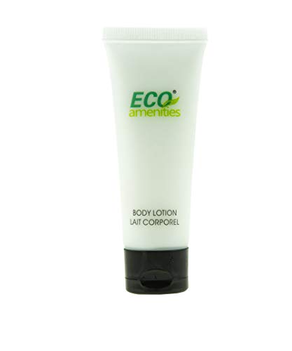 ECO Amenities Travel Size Lotion - 200 PACK, 30mL Tubes - Mini Lotion Bulk, Individually Wrapped Travel Lotion with Transparent Tube, Flip Cap. Bulk Travel Size Lotion for Hotels, Airbnb, Hospitality