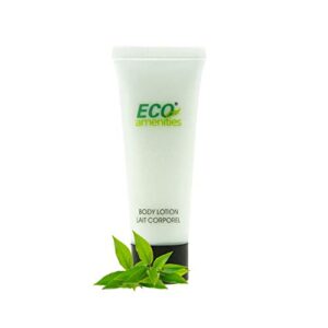 ECO Amenities Travel Size Lotion - 200 PACK, 30mL Tubes - Mini Lotion Bulk, Individually Wrapped Travel Lotion with Transparent Tube, Flip Cap. Bulk Travel Size Lotion for Hotels, Airbnb, Hospitality