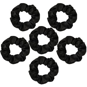 scrunchies hair ties satin silk – hair bands scrunchy for thick curl hair no crease hair accessories for women soft hair tie ponytail holder no hurt your hair