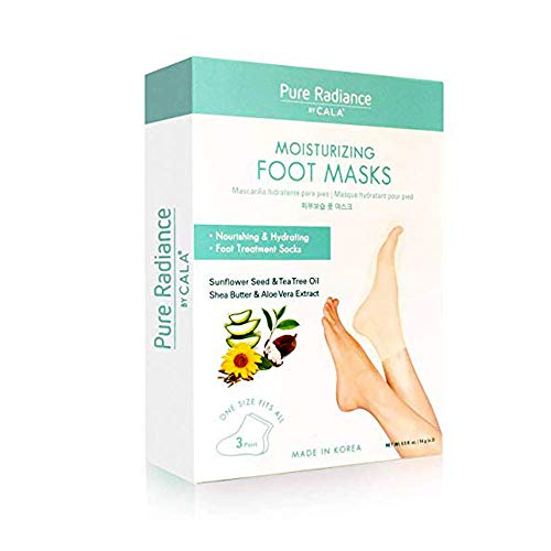 Pure Radiance by CALA Moisturizing Foot Masks 3 Pairs.