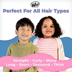 Wet Brush Kids Detangler Hair Brushes - Kitty Cherry, Sweet Treats - Mini Detangling Brush with Ultra-Soft IntelliFlex Bristles Glide Through Tangles with Ease - Pain-Free Comb for All Hair Types