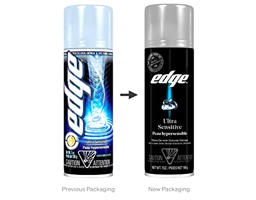 Edge Ultra Sensitive Shave gel, 7 Ounce (Pack of 2)