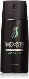 axe body spray deodorant apollo 150 ml / 5.07 oz (pack of 6)