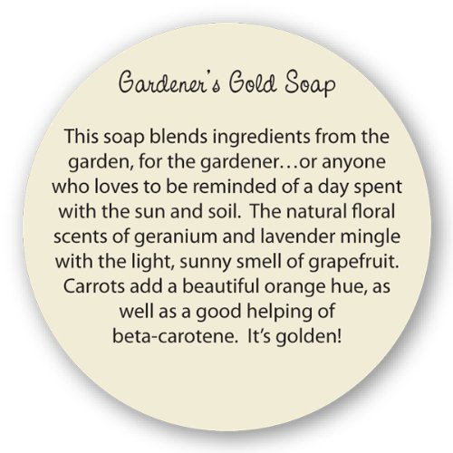 Seattle Sundries | Garden Fresh Geranium & Grapefruit Hand Soap for Women & Men - 1 (4oz) All Natural Handmade Bar Soap in a Low Waste Tin - Unique Gardening Gift