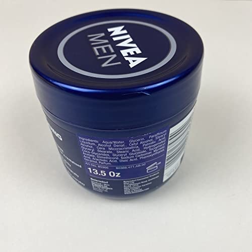 Nivea Men Body Cream Revitalising Body Cream, 13.5oz, with caring Vitamin E- for a revitalised skin feeling