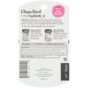 ChapStick Total Hydration Sugar Plum Flavor Conditioning Lip Scrub and Lip Exfoliator Jar - 0.27 Oz