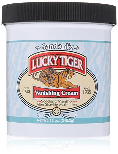 Lucky Tiger Mint Vanish Cream, 12 Ounce