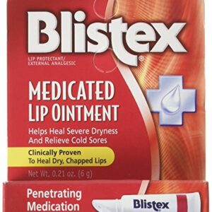 Blistex Medicated Lip Ointment 0.21 oz (Pack of 6)