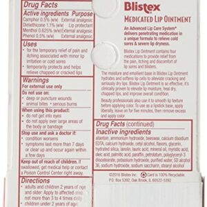 Blistex Medicated Lip Ointment 0.21 oz (Pack of 6)