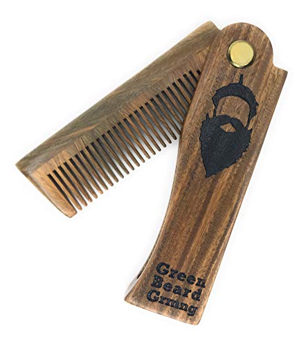 Tree-mendous Sandalwood Folding Comb - Durable Pocket Combs that Plant Trees by Green Beard Grmng