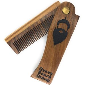 Tree-mendous Sandalwood Folding Comb - Durable Pocket Combs that Plant Trees by Green Beard Grmng