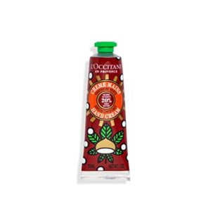 l’occitane shea chestnut hand cream,  limited edition, nourish&soften 1 oz