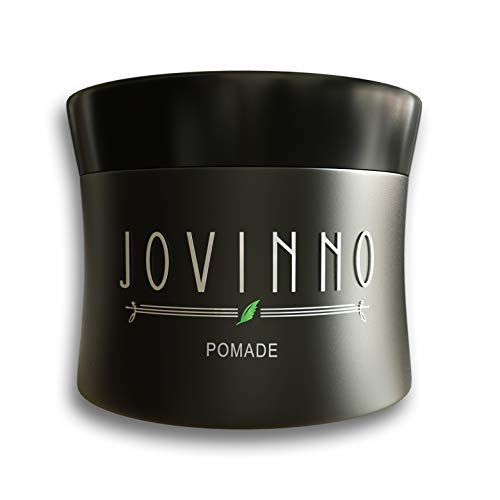 Jovinno Natural Premium Hair Styling Pomade/Hair Wax - Medium to Strong Hold Clear Thick Formula Palmade Non-Greasy Water Soluble. Made in France. 5oz (Pack of 1)