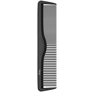 Small Pocket Combs | 2 Pack | Professional 5 Inch Black Carbon Fiber Hair Comb | Fine And Wide Tooth Travel Comb Set | Anti Static Chemical and Heat Resistant | Mens Beard And Styling Haircomb | Ba