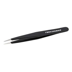 tweezerman point tweezer – model no. 24-br, midnight sky, 1 count