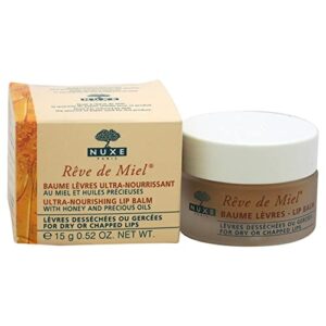 nuxe reve de miel – ultra nourishing lip balm for unisex – 0.52 oz lip balm