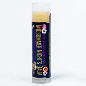 Shakespeare's Midsummer Night's Lip Balm Tube - Made in The USA