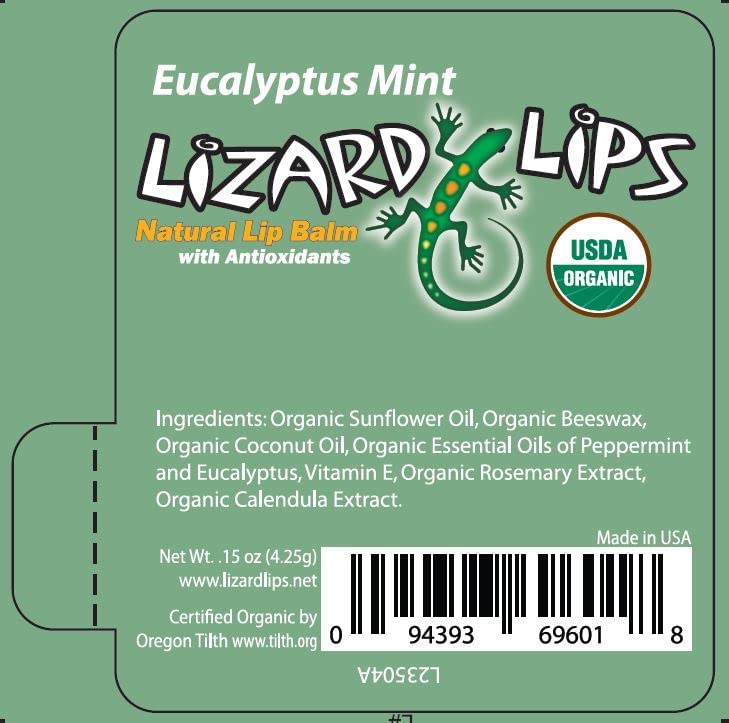 Lizard Lips USDA Certified Organic - 4 Flavor Variety Pack