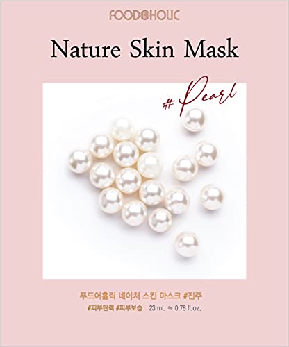 [ Nature Skin ] 100 Combo Pack Face Sheet Mask, Nude Sheet with Release Paper, Premium Quality Korean Facial Sheet Mask (10 x 10 Types : Aloe, Blueberry, Collagen, Cucumber, Green-Tea, Pearl, Rose, Royal-Jelly, Tea-Tree, Vitamin) FOODAHOLIC