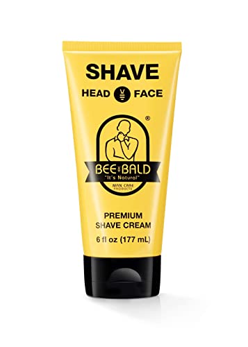 Bee Bald HEAL Post Shave Healing Balm & Bee Bald SHAVE Premium Shave Cream Bundled Together For Less!