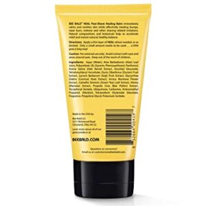 Bee Bald HEAL Post Shave Healing Balm & Bee Bald SHAVE Premium Shave Cream Bundled Together For Less!