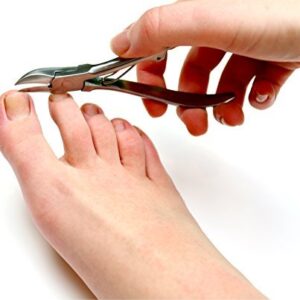 Medical-Grade Toenail Clippers – Podiatrist's Nippers for Thick and Ingrown Nails