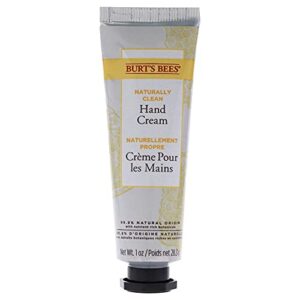 Burts Bees Naturally Clean Hand Cream Unisex 1 oz