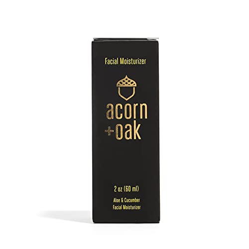 acorn + oak Face Moisturizer Balm - Facial Serum Moisturizing Cream with Organic Natural Ingredients - Great for Soothing and Nourishing Skin with Shea Butter, Aloe Vera, and Lavender