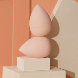 HALEYS Re–mix Complexion Sponge Vegan, Cruelty-Free Makeup Sponge Blender - Apply Liquid, Cream or Powder Foundation for a Precise, Streak-Free Finish (Pink)