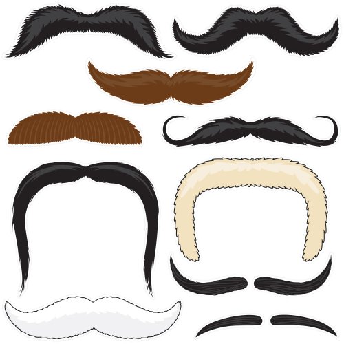 Mr. Moustachio Stach'oos, Temporary Mustache Tattoos