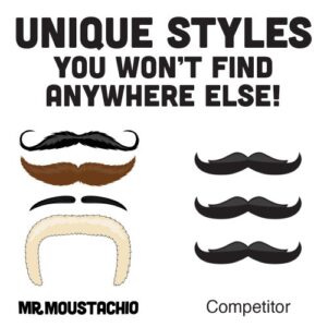 Mr. Moustachio Stach'oos, Temporary Mustache Tattoos