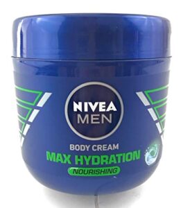 nivea men max hydration body cream 13.5 oz