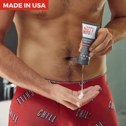 Happy Nuts Bundle - The Ballber Electric Groin Trimmer and Comfort Cream Ball Deodorant for Men