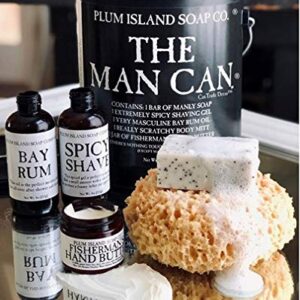 The Man Can All Natural Bath and Body Gift Set for Men