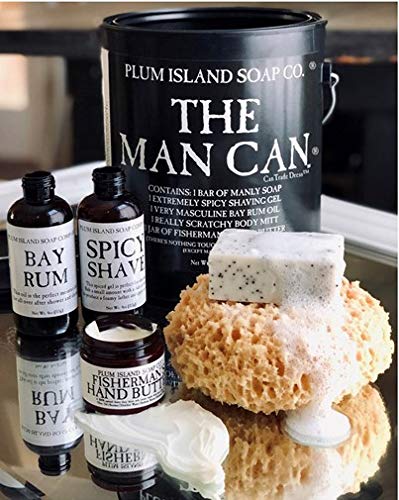 The Man Can All Natural Bath and Body Gift Set for Men