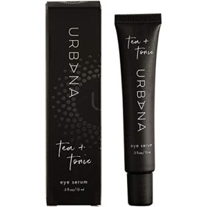 urbana eye serum – tea + tonic, colorless