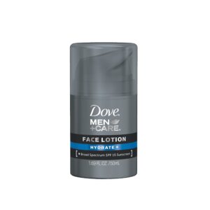 DOVE MEN + CARE Face Lotion, Hydrate+ 1.69 oz