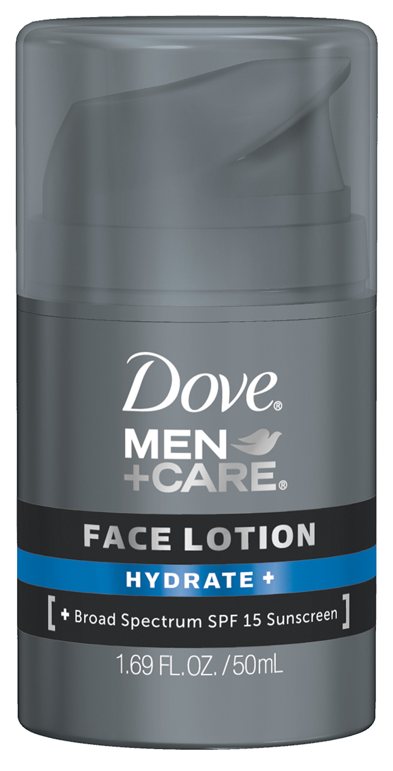 DOVE MEN + CARE Face Lotion, Hydrate+ 1.69 oz