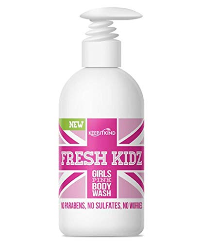 Fresh Kidz Keep It Kind Natural Hair & Body Wash for Kids & Teens - Girls Pink, 16.9 fl.oz.