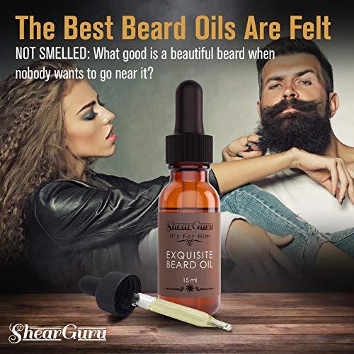 Natural Complete Care Beard Grooming Kit for Men– Brush Set 100% Boar Bristle Bamboo Brush, Handmade Wood Comb and Beard Oil Helps Softening & Conditioning Itchy beards Great GENTLEMEN'S Gift