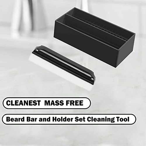 Mat's Beard Cleaning and Holder Set Cleaning Tool, Multifunctional Beard Clean Up Kit for Cleaning Up Beard Trimmings from Sinks and Countertops After Shaving, Best Gifts for Men