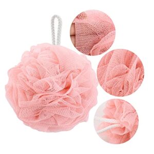 75g/pcs Bath Puffs, Large Body Exfoliating Loofah Shower Sponges for Men and Women Showering - Set of 4