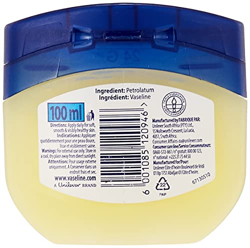 Vaseline 1 Blueseal Pure Petroleum Jelly Original 100ml