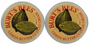 burt’s bees lemon butter cuticle creme – 0.6 oz – 2 pk