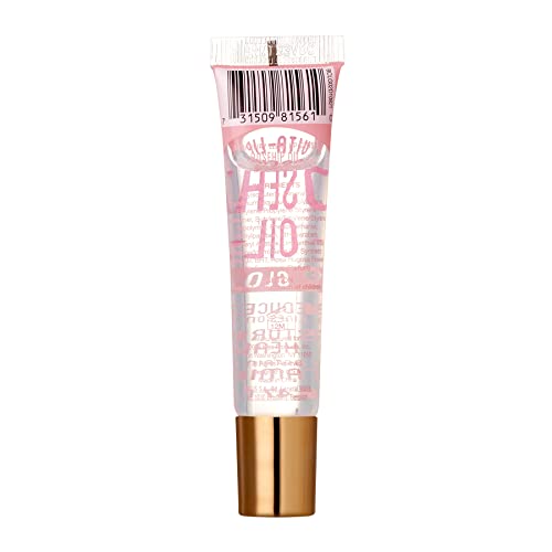 6-PACKS Kiss Broadway Clear Lip Gloss (Rosehip Oil)