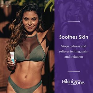 Bikini Zone Anti-Bump Shave Gel (5 oz) & Medicated After Shave Creme (1 oz)