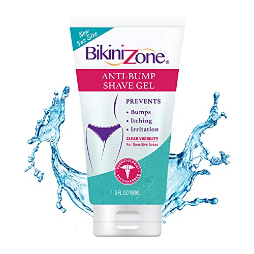 Bikini Zone Anti-Bump Shave Gel (5 oz) & Medicated After Shave Creme (1 oz)