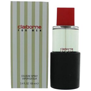 men’s cologne by liz claiborne, eau de cologne spray, daytime scent, claiborne for men, 3.4 fl oz