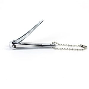 Nail Clipper by Lionesse - Fingernail Cutter Nail Tool for Men, Women, Seniors - Stainless Steel Curved Blade - Easy to Use